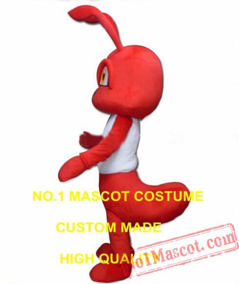 Red Ant Mascot Costume