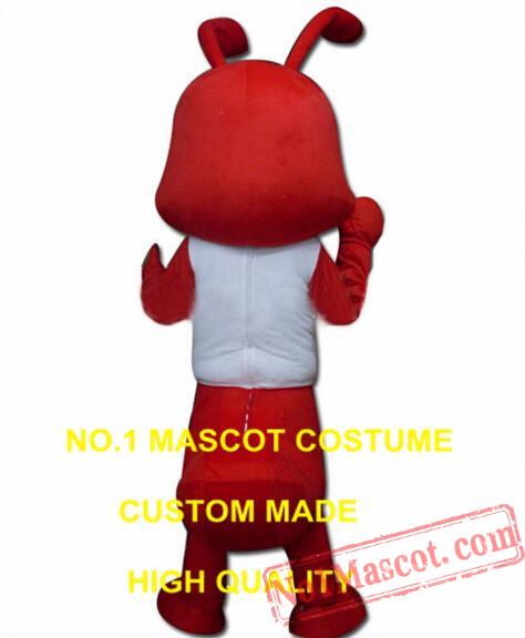 Red Ant Mascot Costume