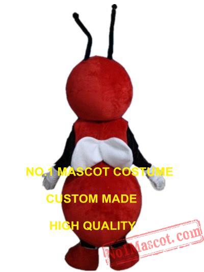 Red Flying Ant Mascot Costume