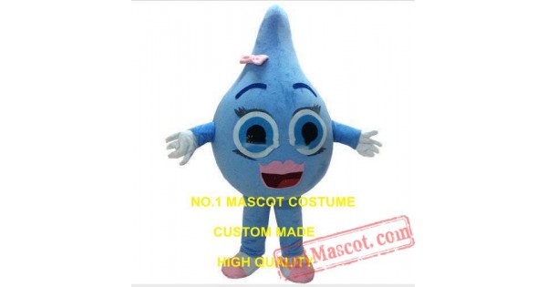 Water Drop Mascot Costume
