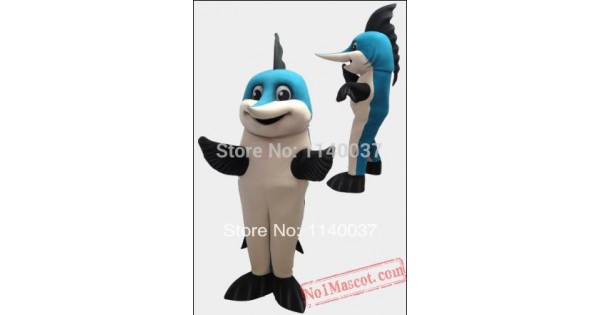 Marlin Dolphin Mascot Costume