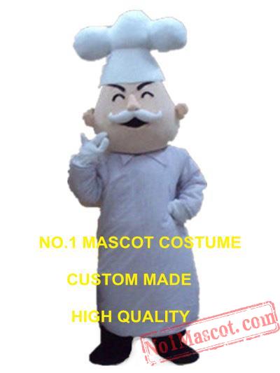 French Chef Mascot Costume