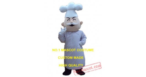 French Chef Mascot Costume