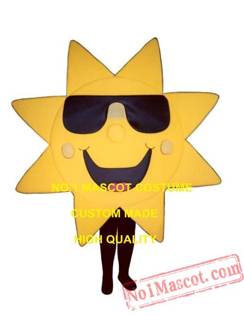 Professional Custom Mascot Happy Summer Sun Mascot Costume