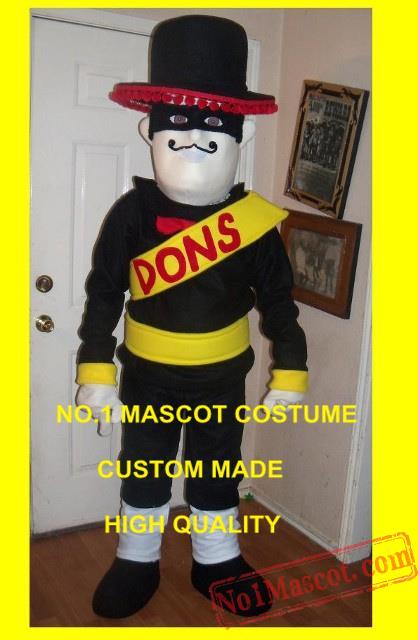 Super Hero Don Mascot Costume