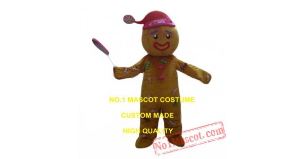 Gingerbread Mascot Costume