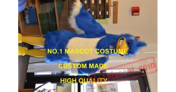 Anime Cosply Costumes Blue Roadrunner Mascot Costume