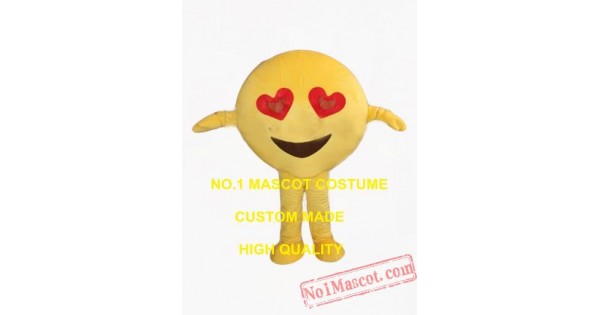 Happy Face Mascot Costume
