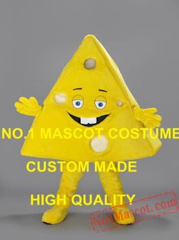 Triangle Shaped Cheese Mascot Costume