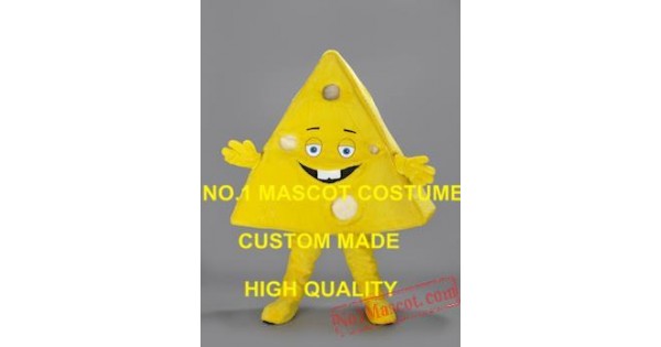 Triangle Shaped Cheese Mascot Costume