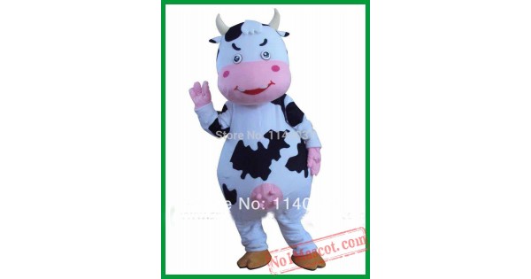 Milkcow Dairy Cattle Milk Cow Mascot Costume