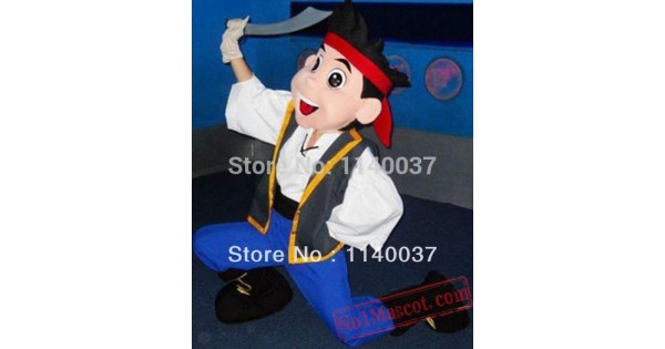 Jake Pirate Mascot Costume