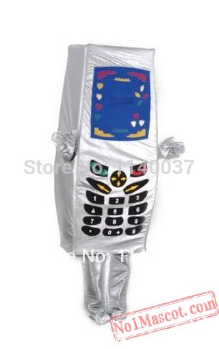 Cell Phone Mobile Mascot Costume