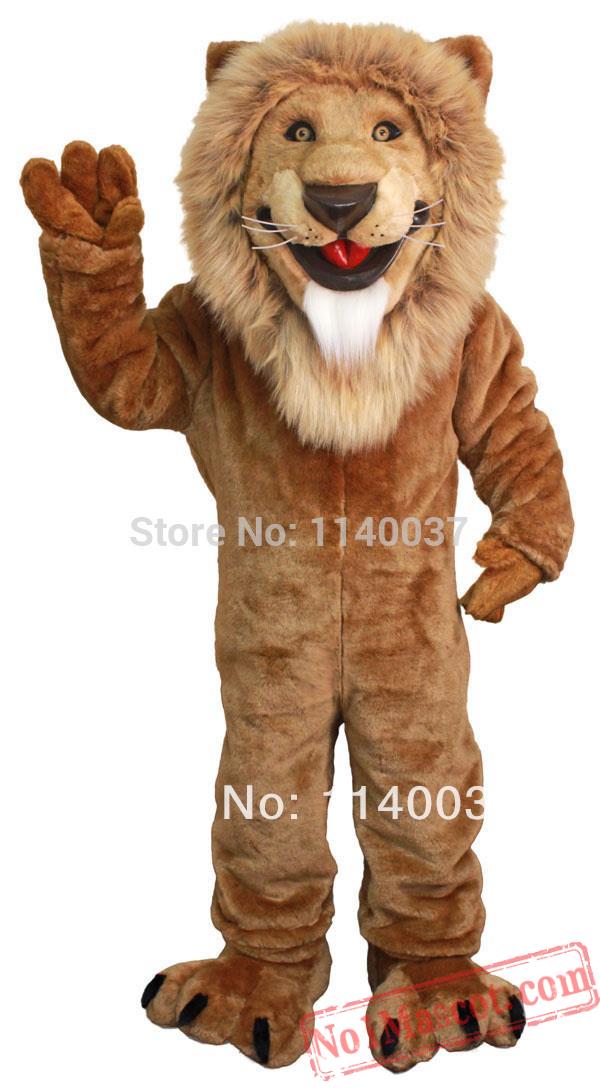 King Lion Simba Mascot Costume