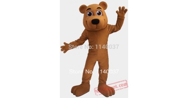 Scrubby Bear Mascot Costume