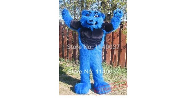 Blizzard Monster Mascot Costume