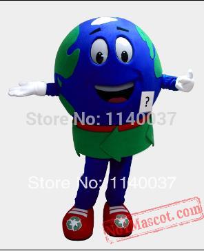 Globe Earth Mascot Costume