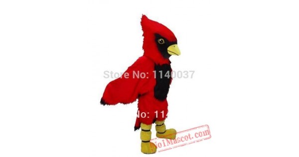 Beautiful Red Cardinal Red Parrot Red Bird Mascot Costume