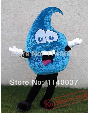 Drip Drop Raindrop Mascot Costume