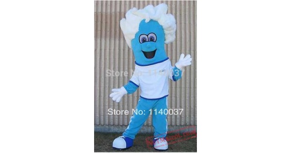 Wave Mascot Costume