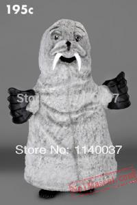 Costume Cosplay Grey Walrus Mascot Costume